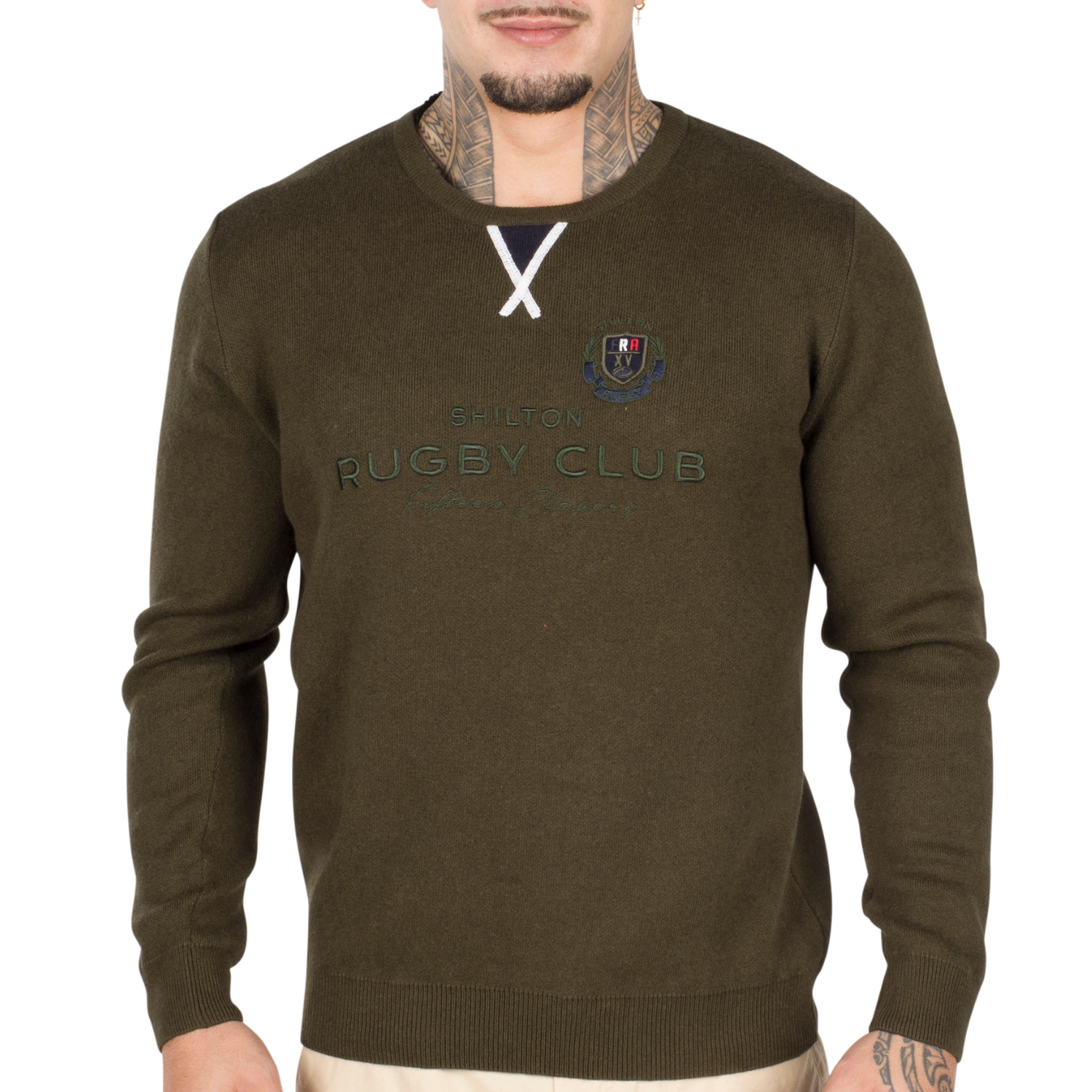 Pull col rond rugby club